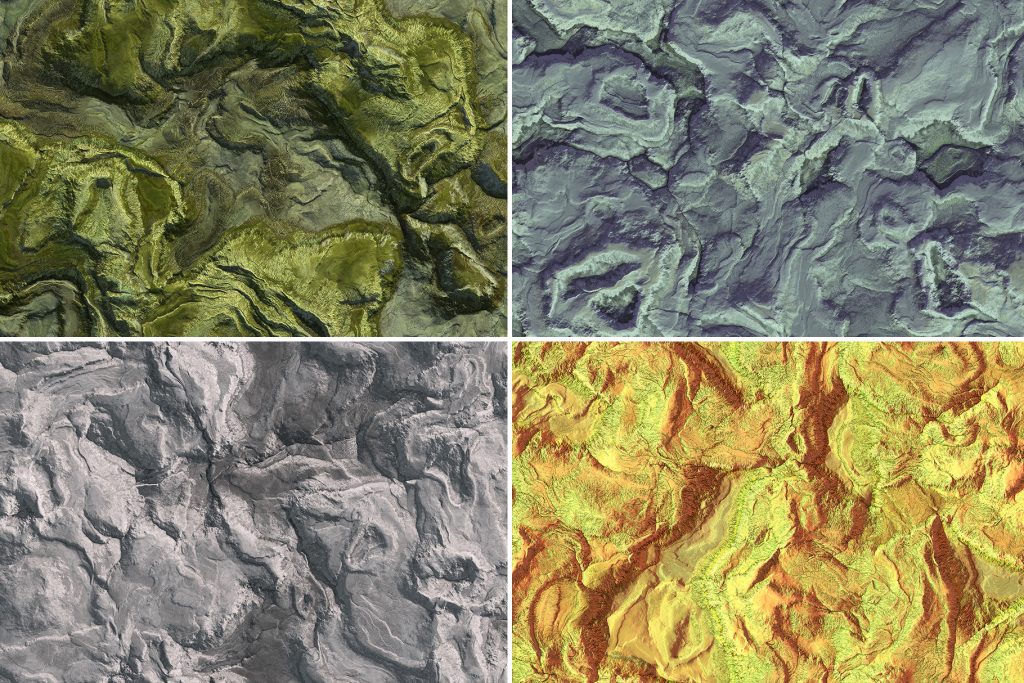 20 Hills Topography Top View Background Textures ~ Textures.World