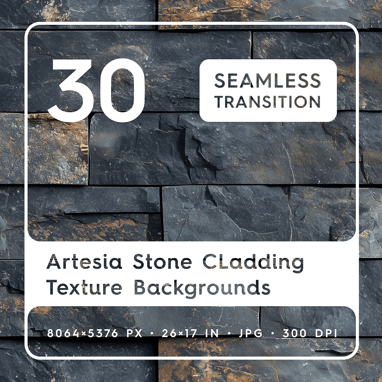 30 Artesia Stone Cladding Texture Backgrounds