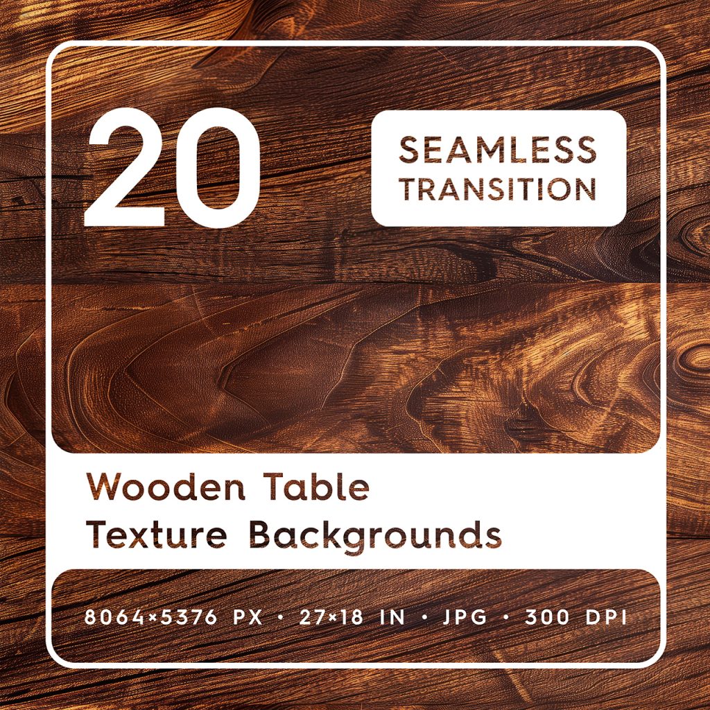 20 Wooden Table Texture Backgrounds