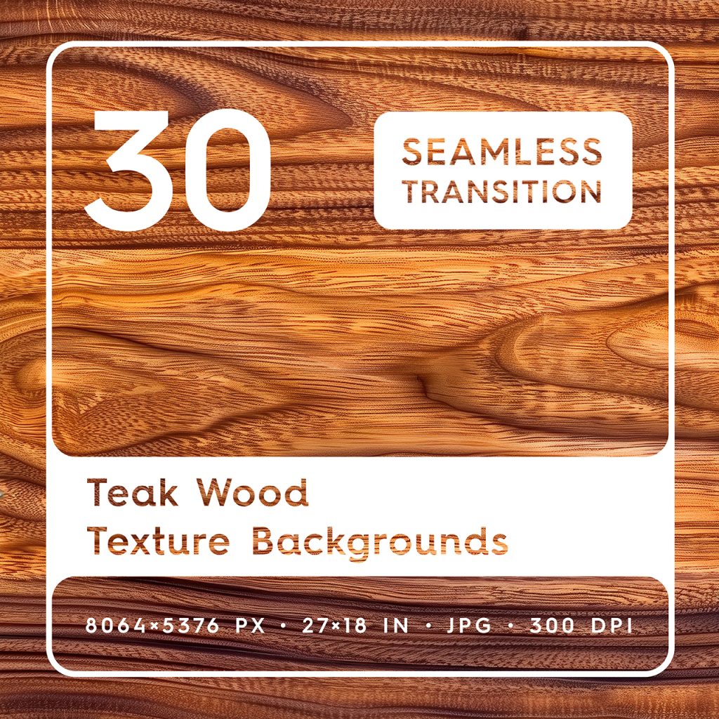 30 Teak Wood Texture Backgrounds
