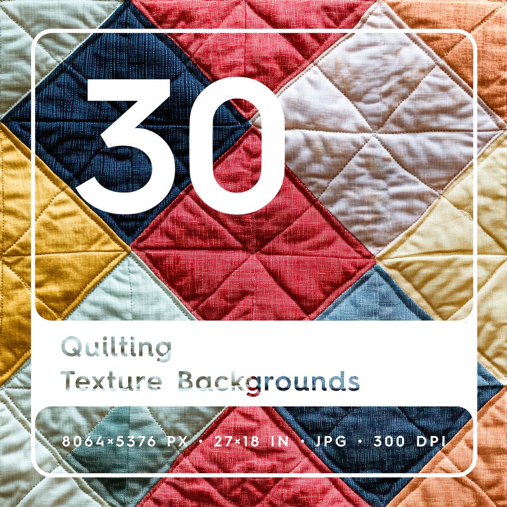 30 Quilting Texture Backgrounds